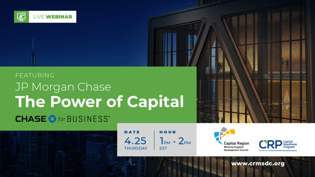 Capital Readiness Program – Capital Region Minority Supplier ...